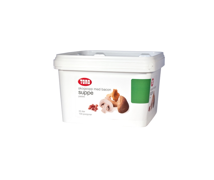 Skogsoppsuppe med skinke 25l 26kg - sg.no