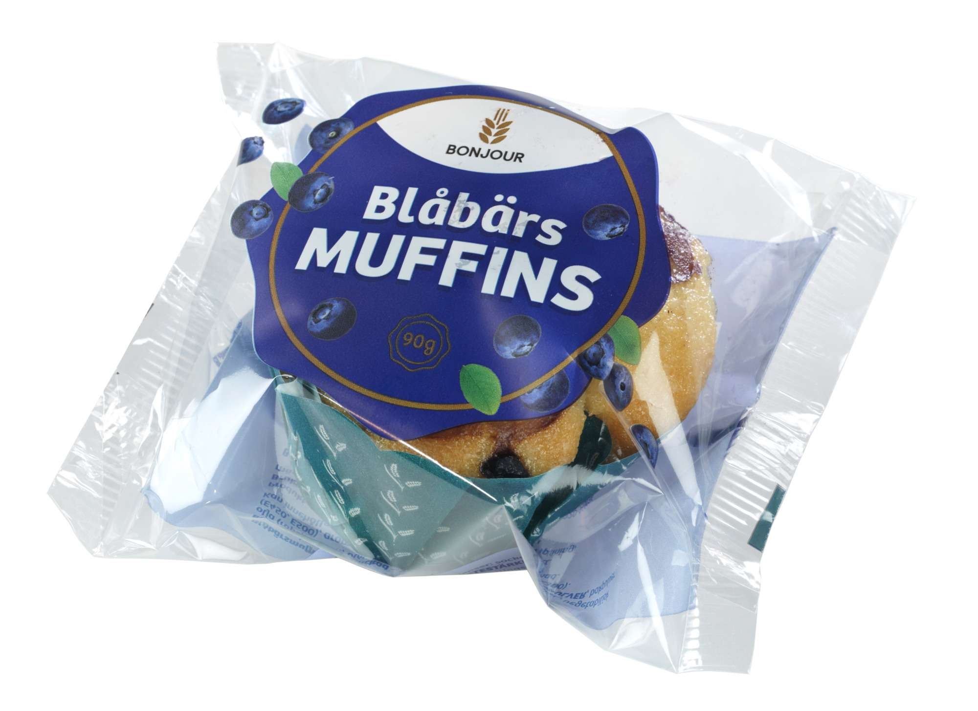 Muffins blueberry single pack 90g - sg.no