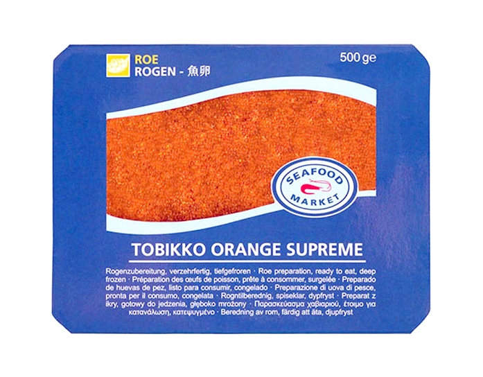 Tobikko flying fish roe orange 500g - sg.no