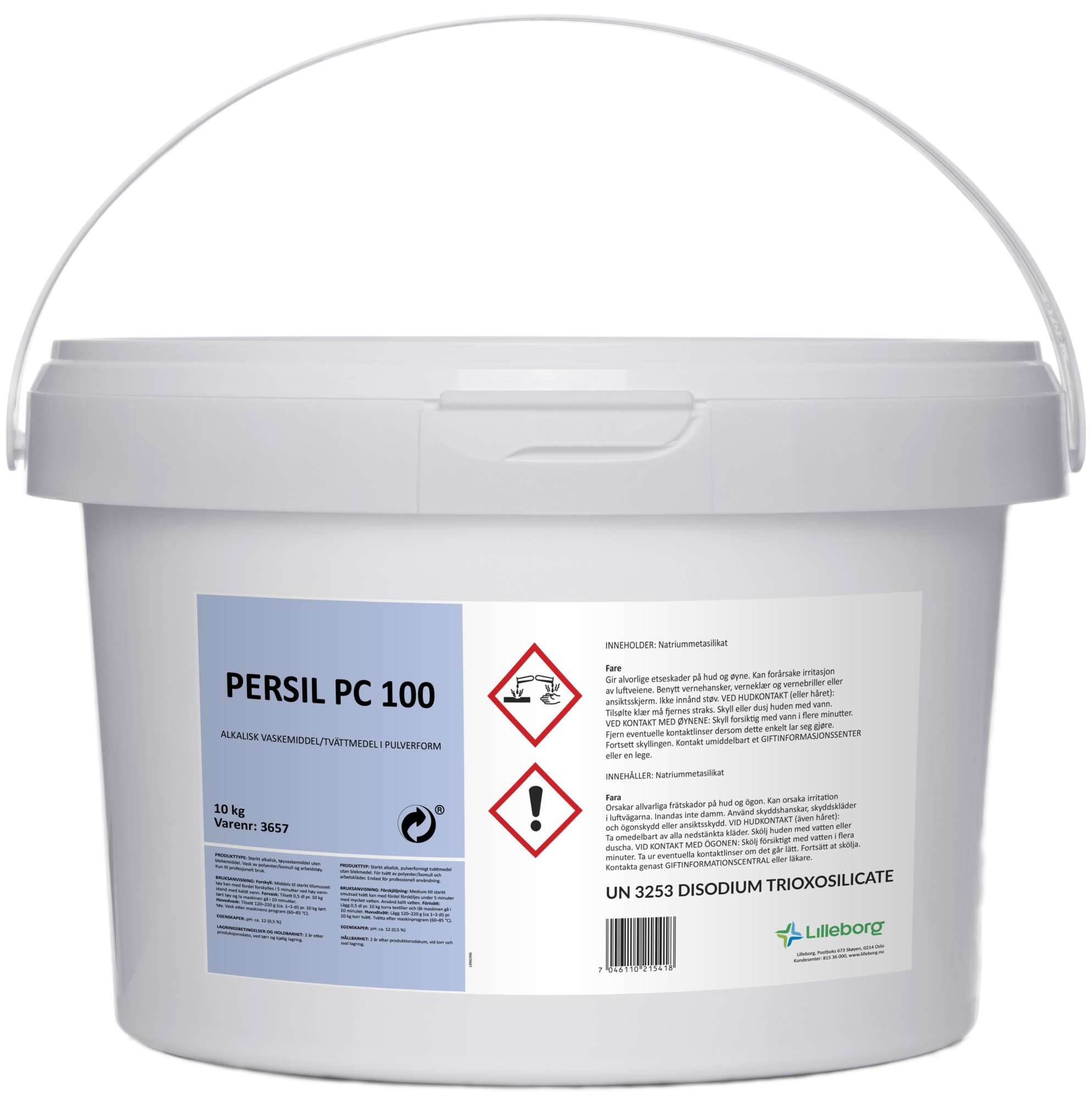 Persil pc 100 tøyvask 10kg - sg.no