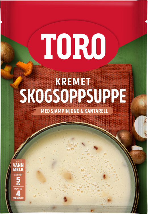 Skogsoppsuppe kremet pulver pose 66g - sg.no
