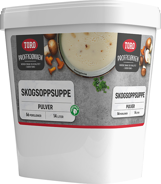 Skogsoppsuppe toro 14l 1kg - sg.no