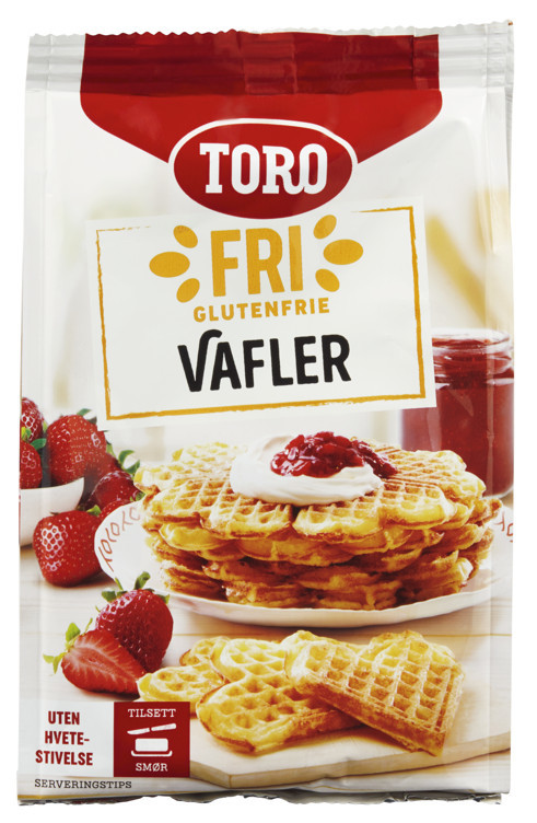 Glutenfrie vafler mix 234g - sg.no