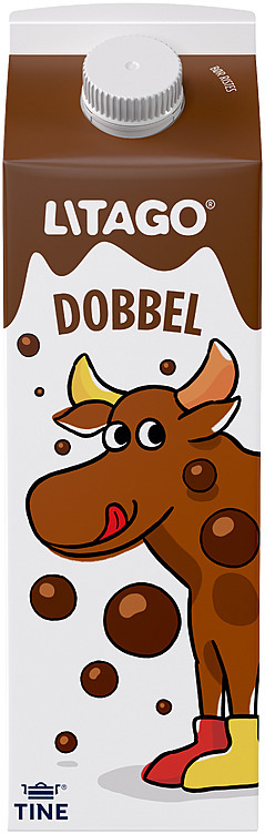 Litago double chocolate milk 05l - sg.no